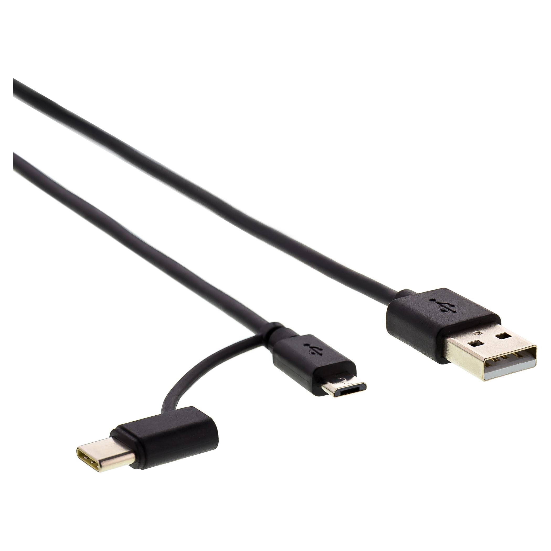 USB a/m-micro b/c | SCO 522-015 BK | Sencor